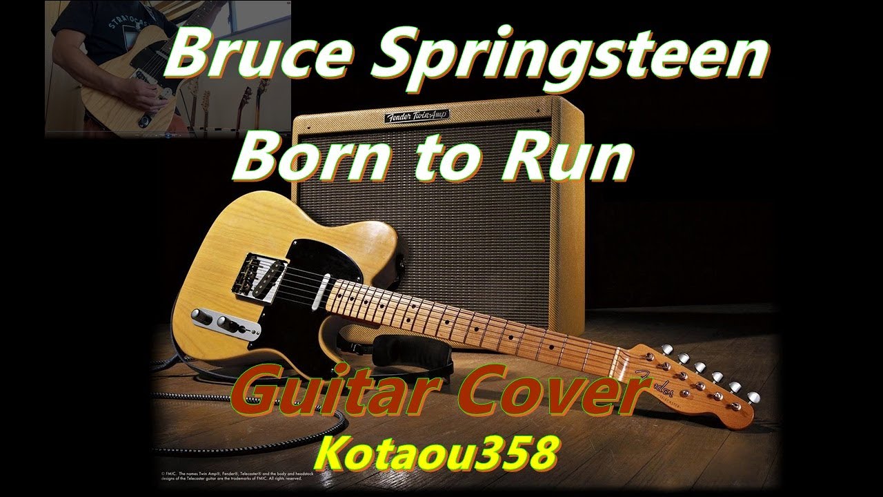 Born to Run Bruce Springsteen Electric Guitar Cover! - YouTube