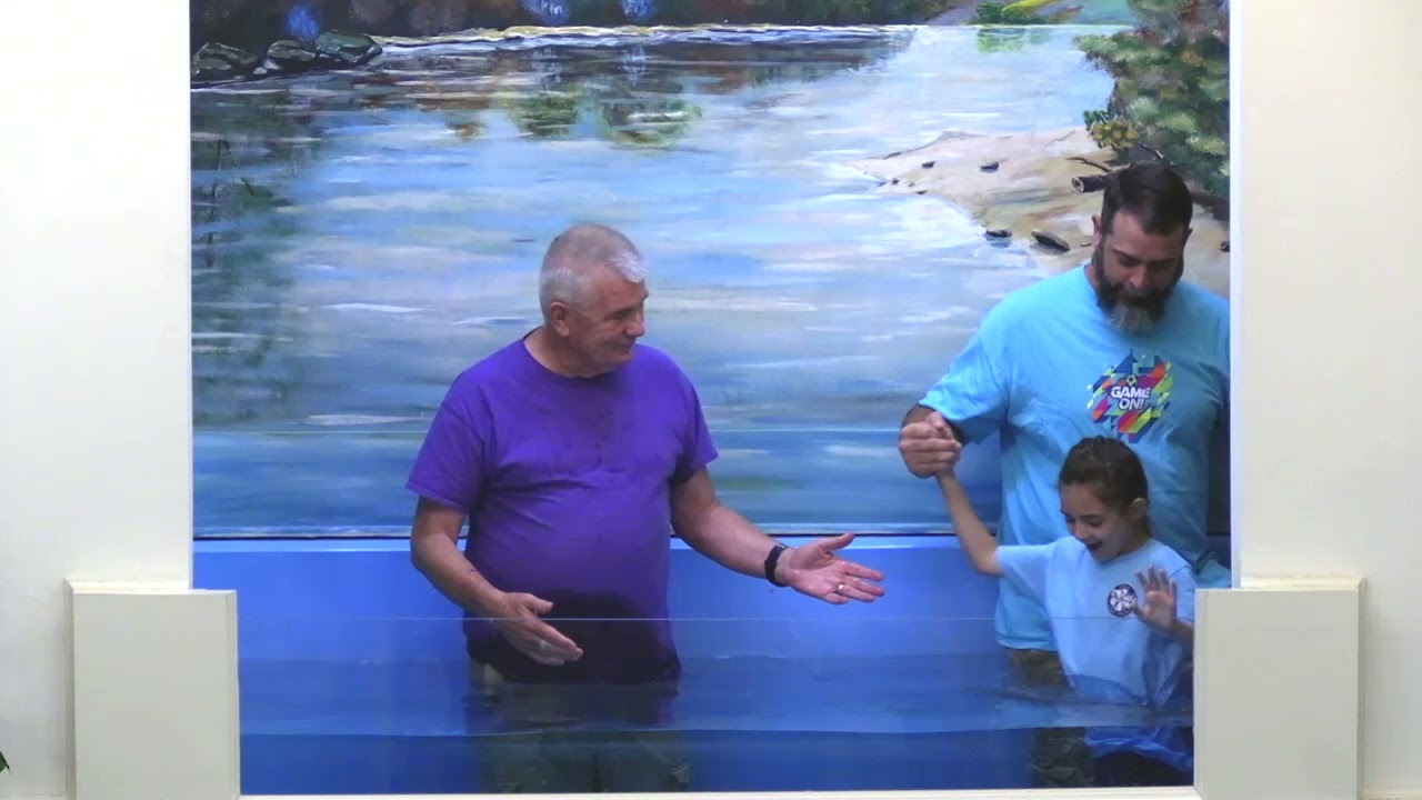 18 July 2021 "VBS Youth Baptism Service" Larry McCarty - YouTube