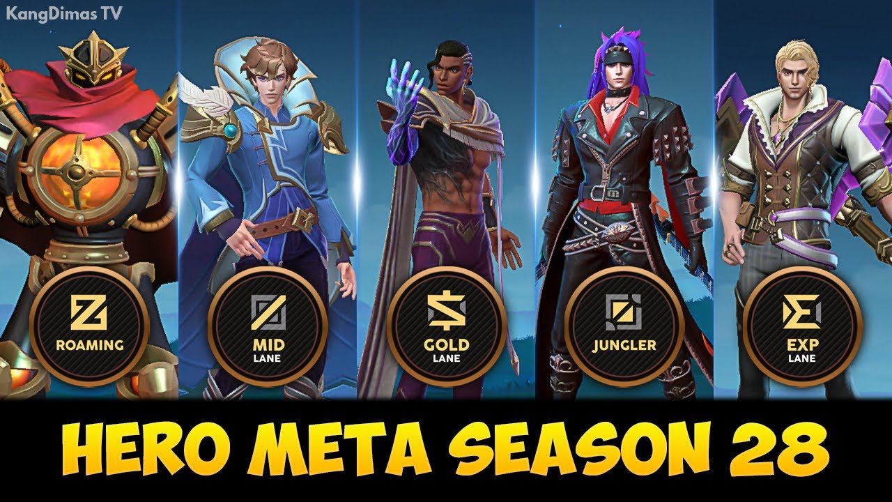 HERO META SOLO RANK TERBAIK SEASON 28 | Mobile Legends Indonesia - YouTube