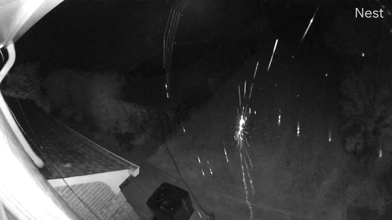 Security Camera Captures Spider Web Construction || ViralHog - YouTube