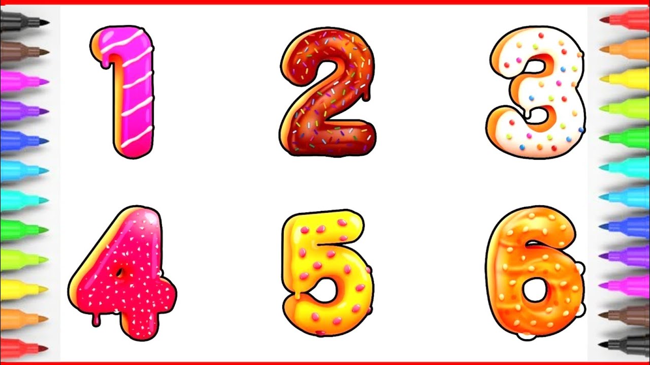 123 Numbers | Numbers Song for children| Endless Numbers| Count Numbers ...