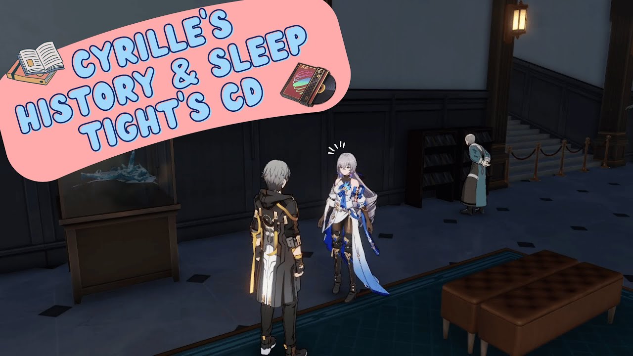 HSR Everwinter Museum Event Ver 1.1 Hidden Quest⭐Cyrille's History ...