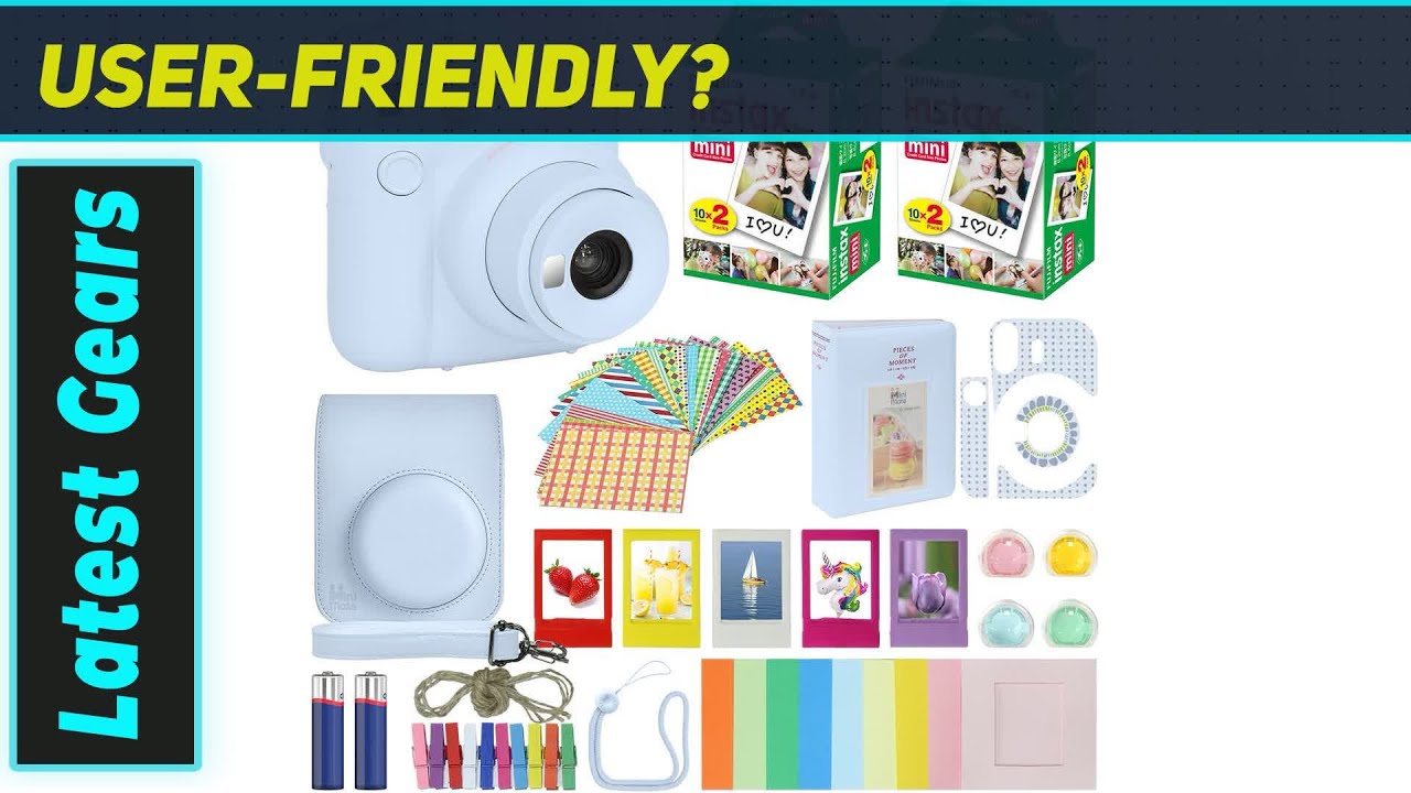 Fujifilm Instax Mini 12 Bundle: The Ultimate Instant Camera Starter Kit ...