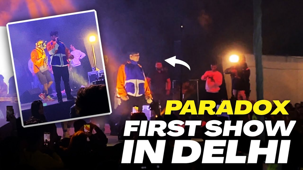 Paradox First Show 12K+ People in his First Consert | @Paradoxhere ...