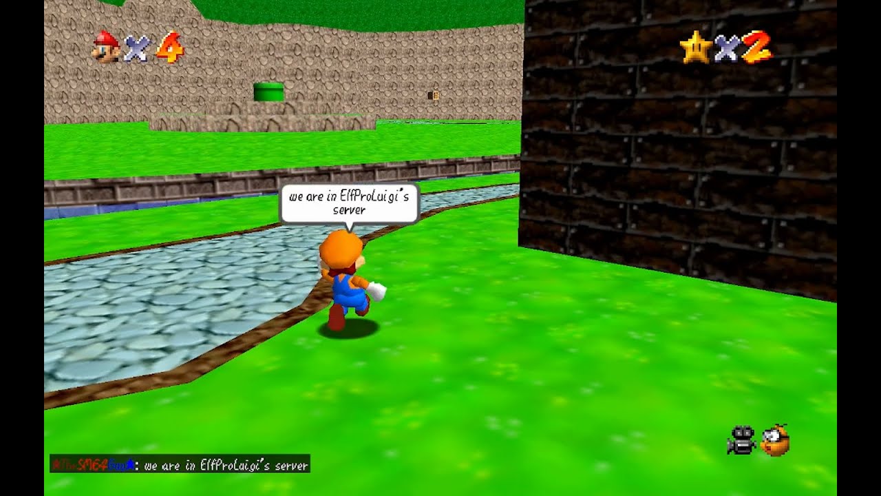 Super Mario 74 with Cheats in ElfProLuigi's Server - YouTube