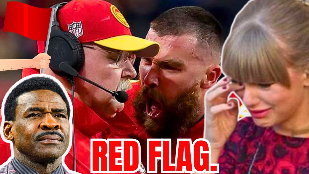 RED FLAG! Swifties & NFL Fans FEAR for Taylor Swift after Travis Kelce ...