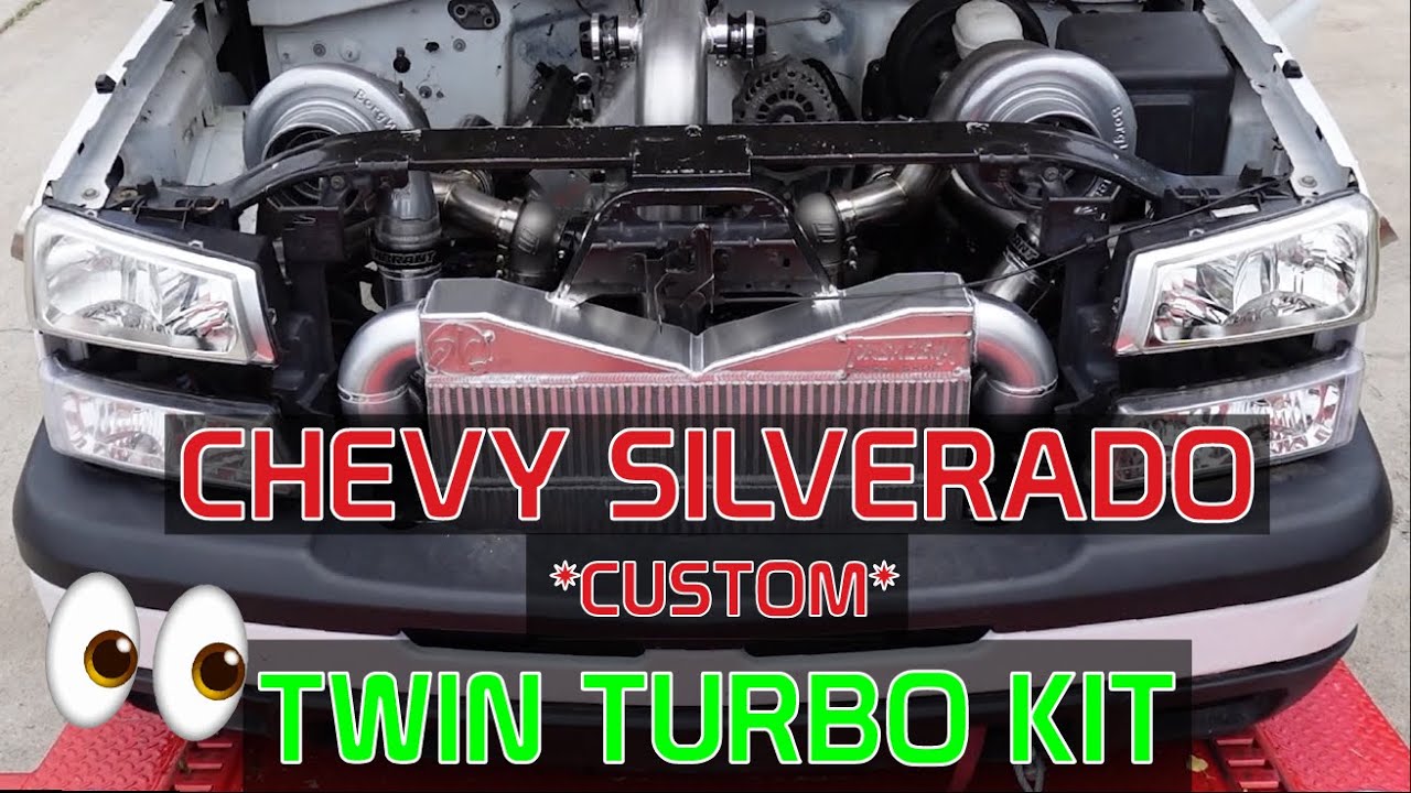 CHEVY SILVERADO *custom* TWIN TURBO (part 2) - YouTube