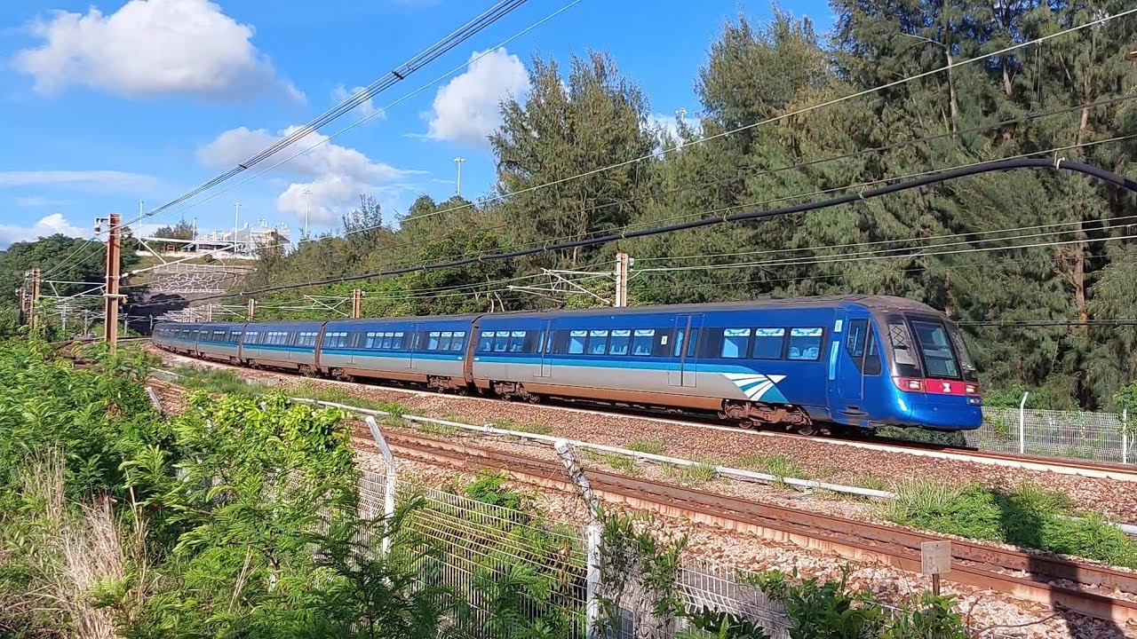 [Workhorses of the Airport Railway] MTR Adtranz-CAF EMU×2, Sunny Bay ...