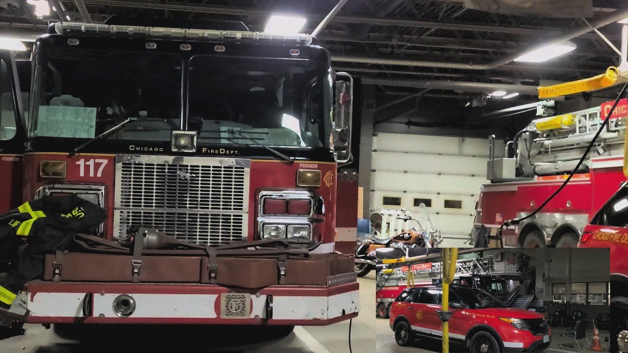 chicago fire department engine 117 house tour - YouTube