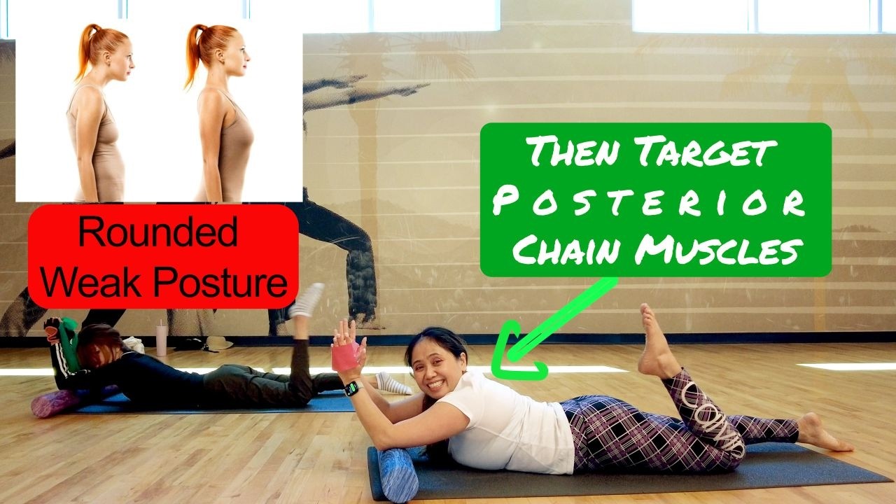 It is NOT Stretching But Engaging your POSTERIOR Chain Muscles to FIX ...