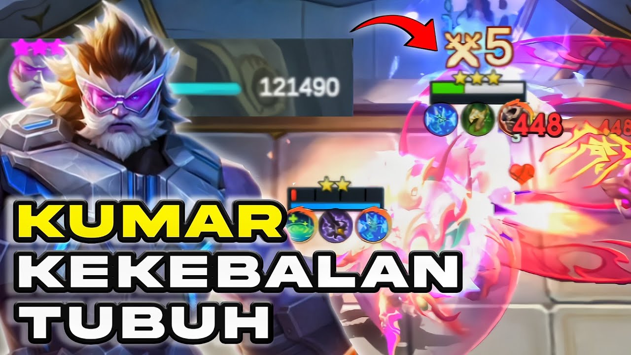 KUMAR MODE KEKEBALAN TUBUH DARAH UDAH KAYA PENGGARIS GILA! SEKALI ...