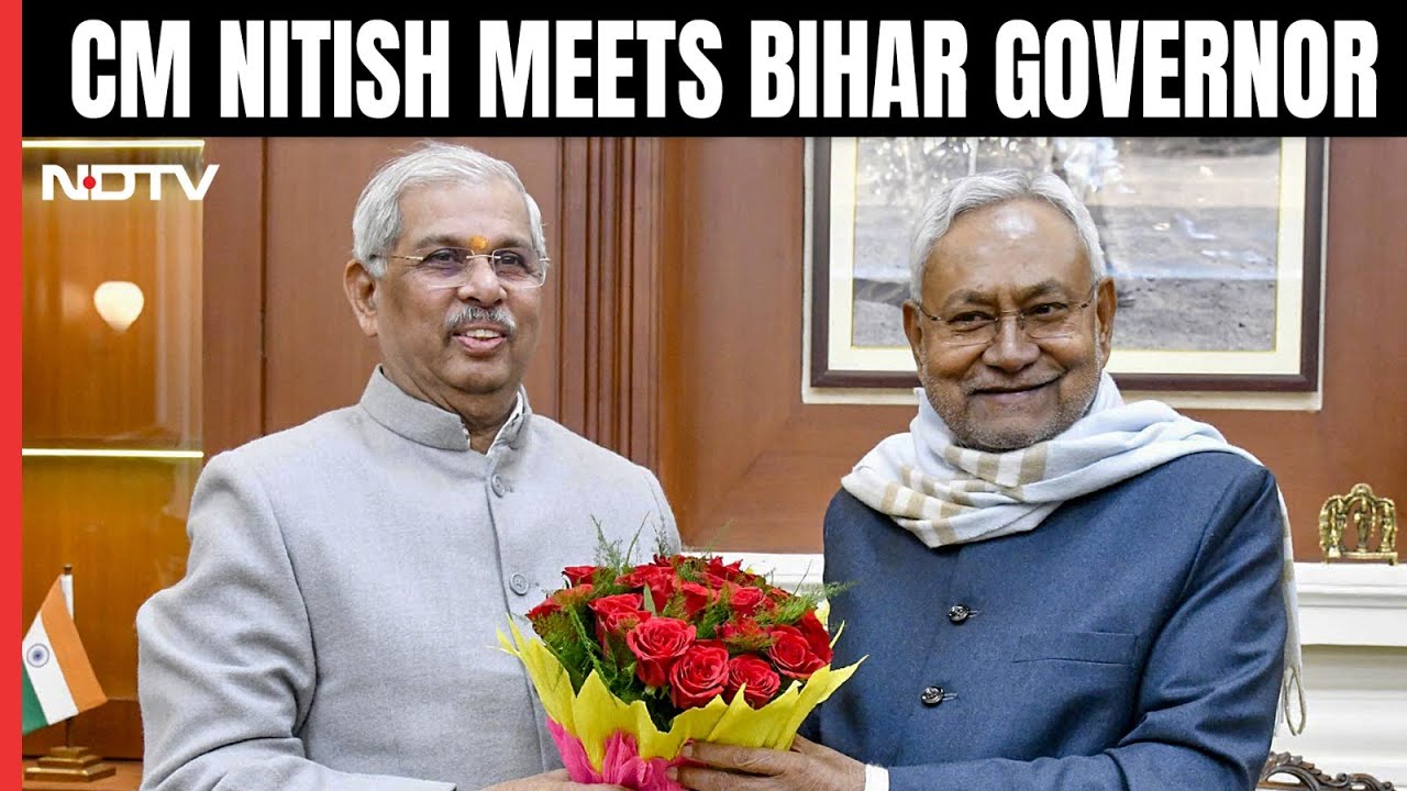 Nitish Kumar BJP Alliance | Nitish Kumar Visits Bihar Governor's House ...