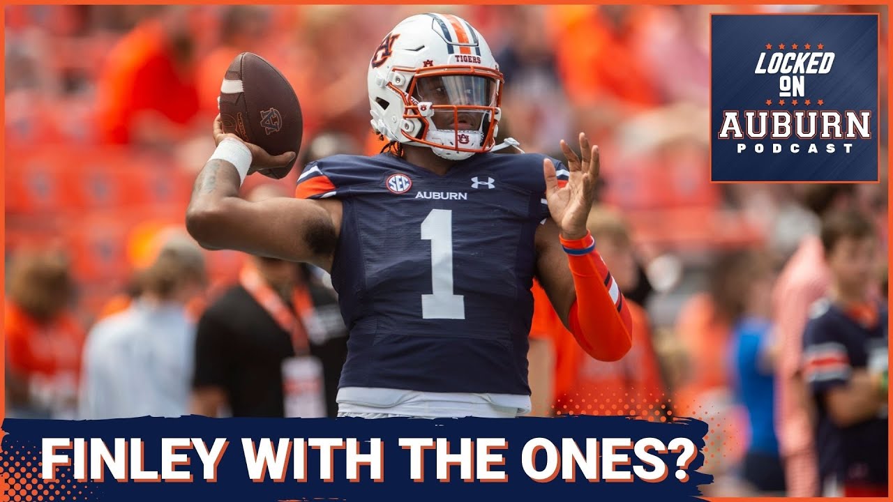 TJ Finley took reps with ones at Auburn football practice | Auburn ...