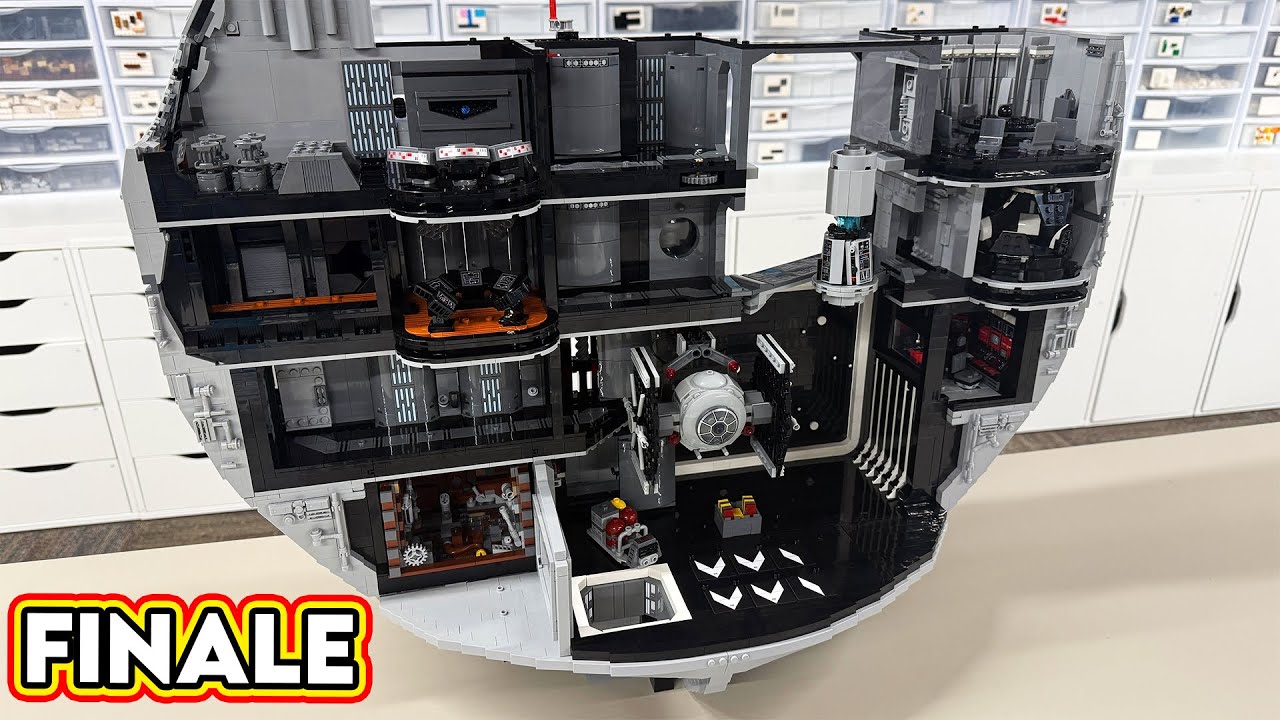 Building the UCS Death Star | FINALE - YouTube