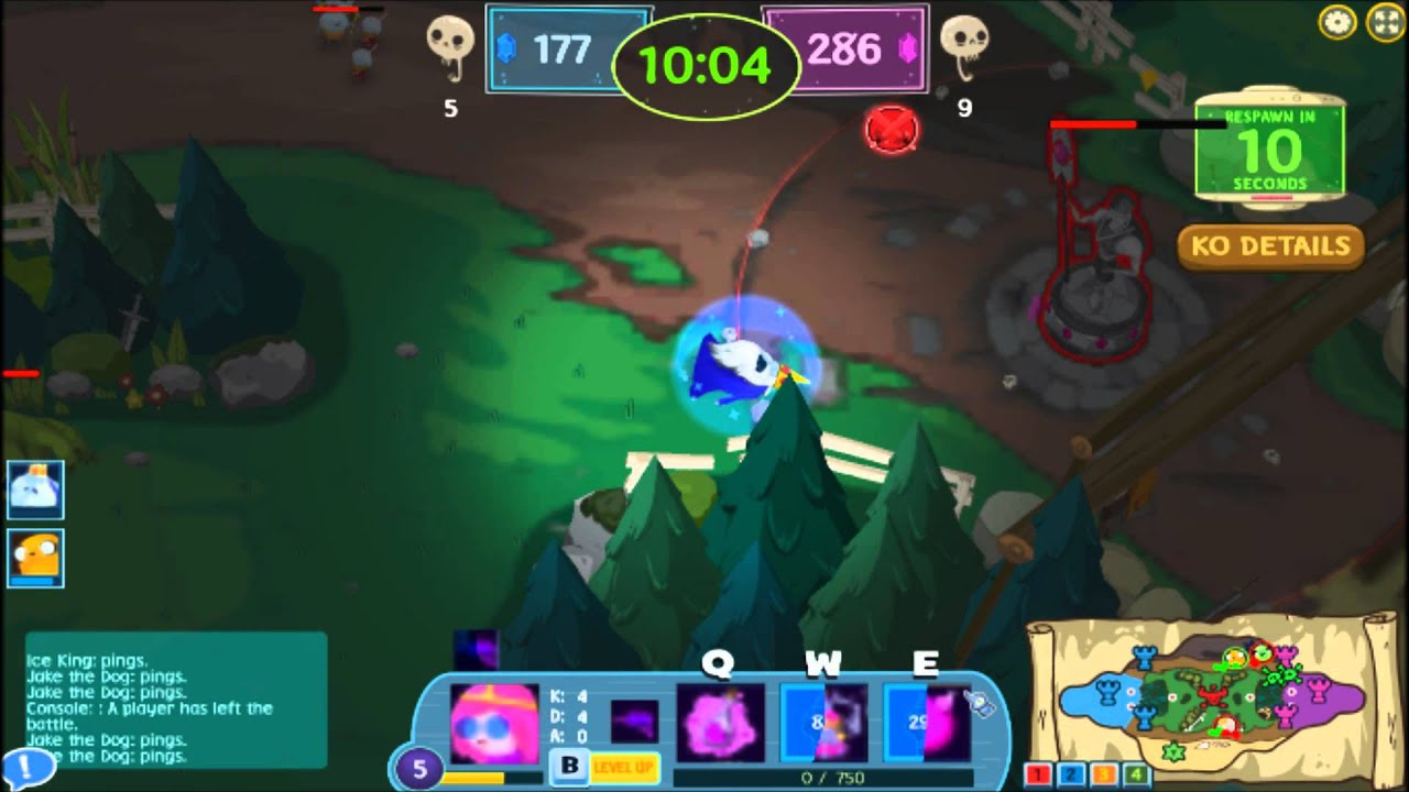 Adventure Time: Battle Party! #1 - Princess Bubblegum! - YouTube