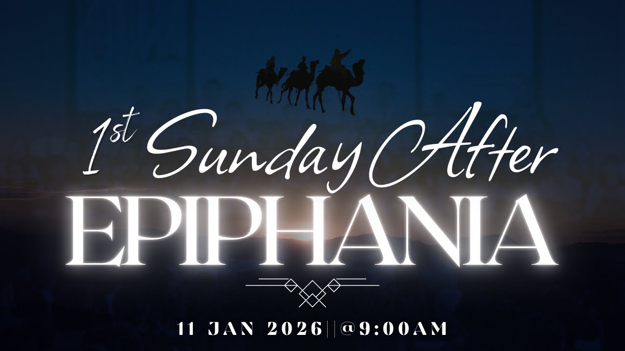🔴1st Sunday After Epiphania || ST.LUKE'S LUTHERAN CHURCH. - YouTube