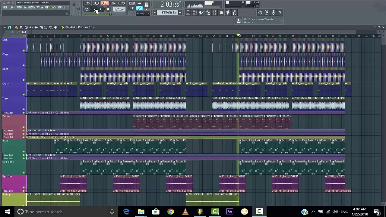 Piano House/Deep House FL Studio Template (+FLP) - YouTube