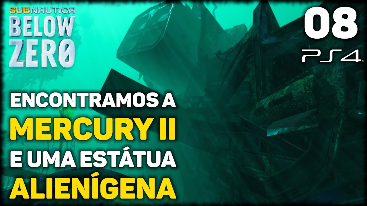 Explorando a Mercury II em Subnautica Below Zero (PS4 Pt-Br) Ep 08 ...