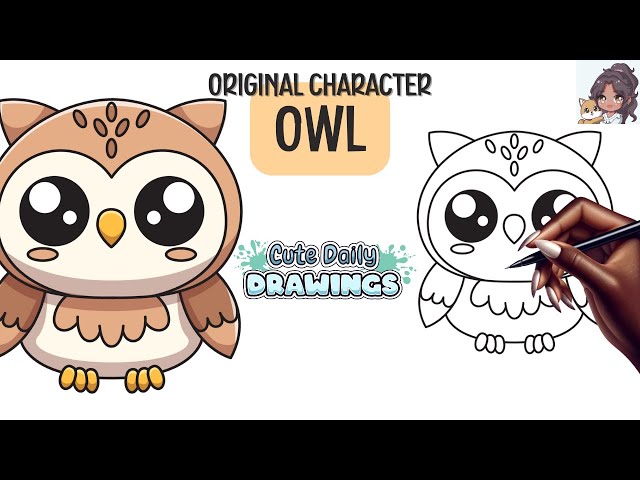 How To Draw An Anime Owl Step By Step Anime Animals How To Draw Wolves