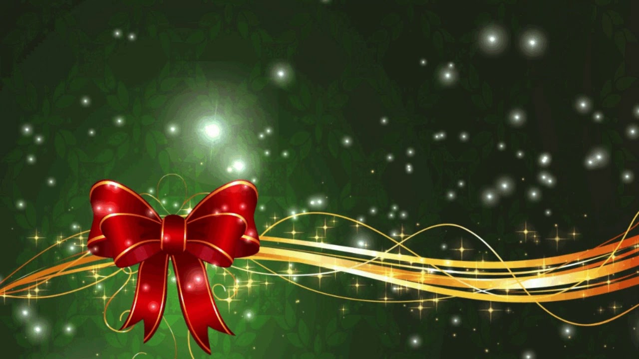 Dynamic Christmas Ribbon motion background 4k/Motion background ...