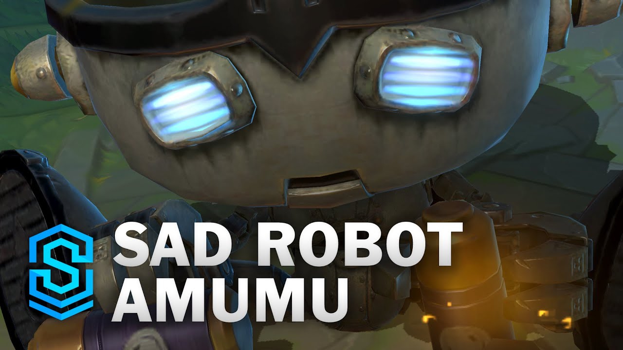 Sad Robot Amumu Wild Rift Skin Spotlight - YouTube