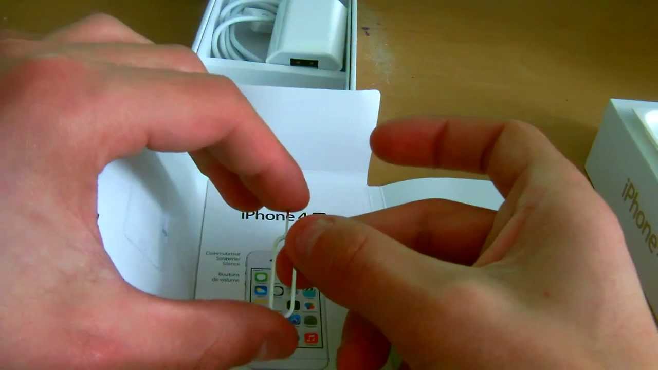 Deballage # 1 Iphone 4s Ios7 - YouTube