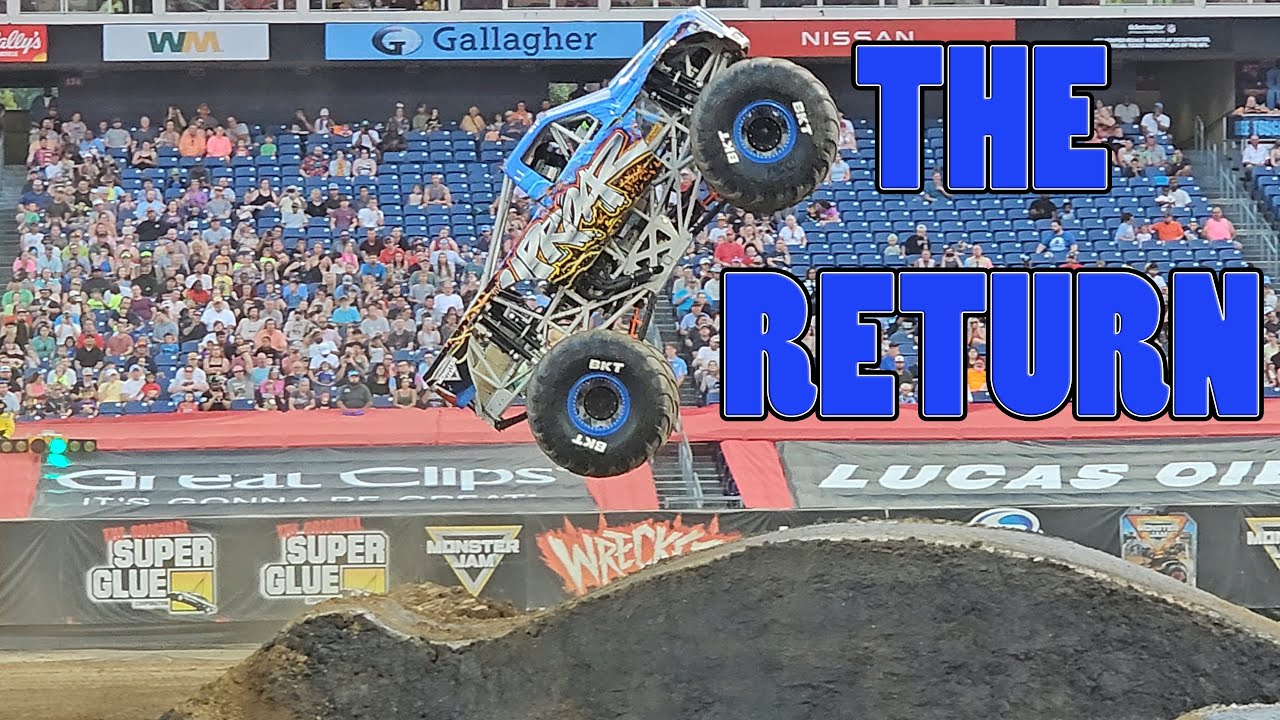 Uproar Monster Truck Freestyle - Monster Jam - Nashville, TN 2024 - YouTube