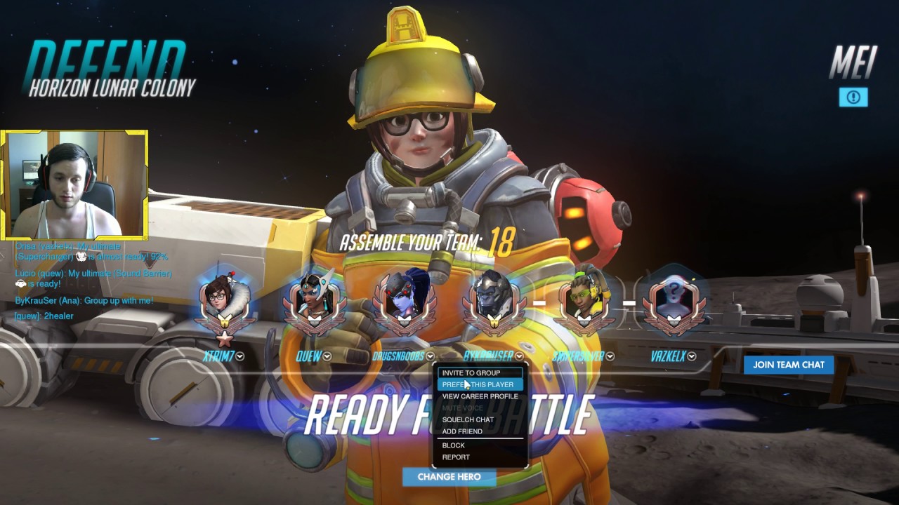 OVERWATCH PE LUNA! - YouTube