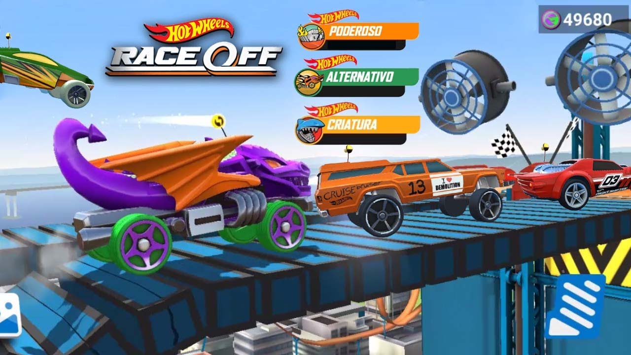 Hot Wheels Race Off: Spectyte, RDO2, Dragon Blaster, y Ratical VS ...