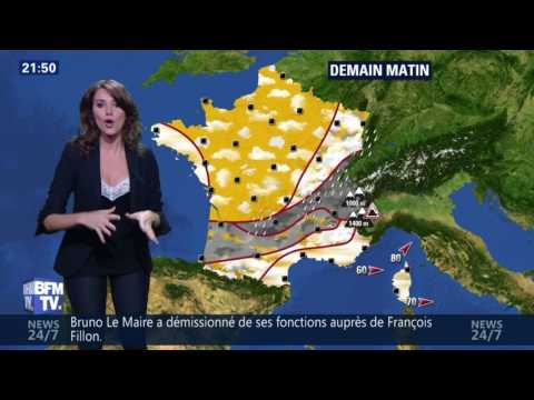 LA METEO de FANNY AGOSTINI le 2017 03 01 sur BFM TV