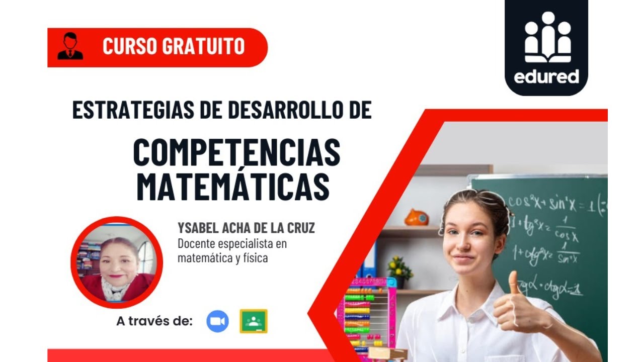 Estrategias de Desarrollo de Competencias Matemáticas - Sesión 1 - YouTube