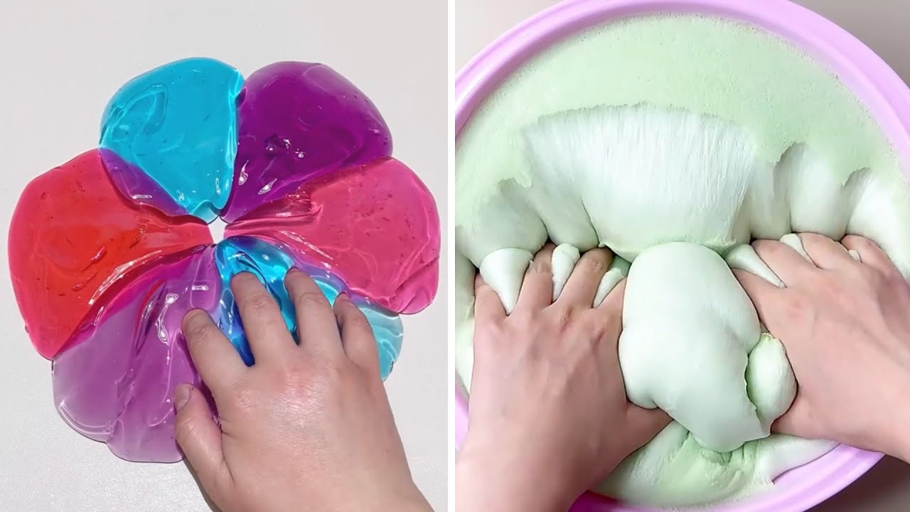 ASMR Satisfying Slime For Sleep | Relaxing Oddly Slime | The Best ...