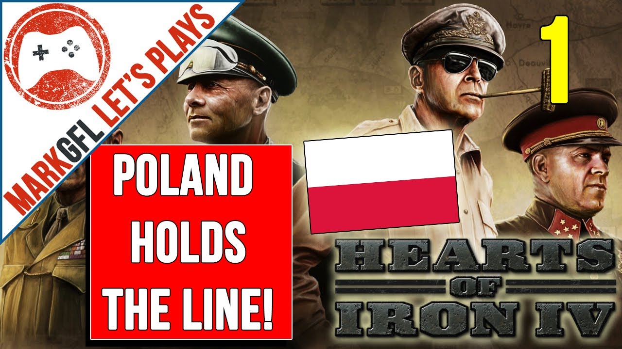 Hearts of Iron IV: Poland Historical Playthrough - part 1 - YouTube