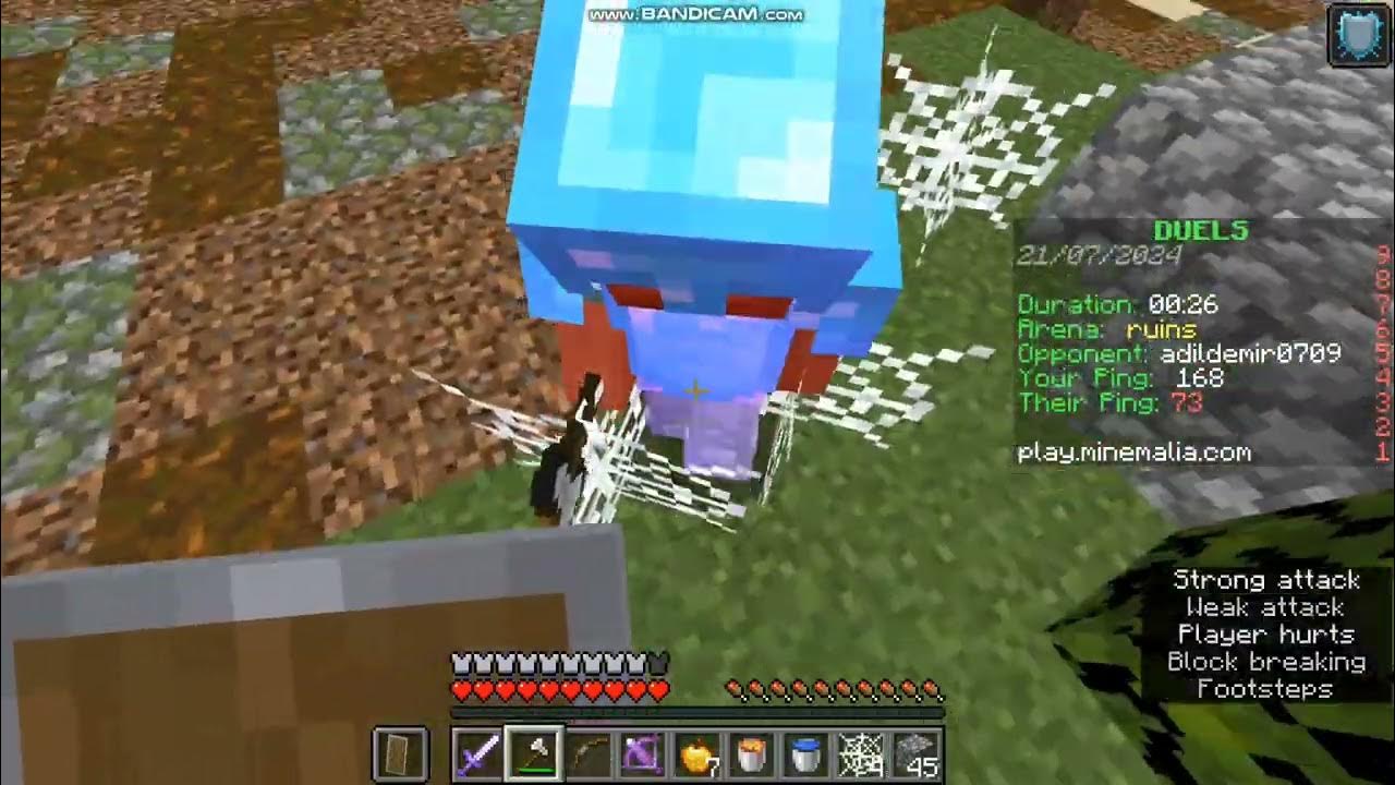 Axe PvP in java #thanksfor100subs #1psd1 #minecraft #nizgamer # ...