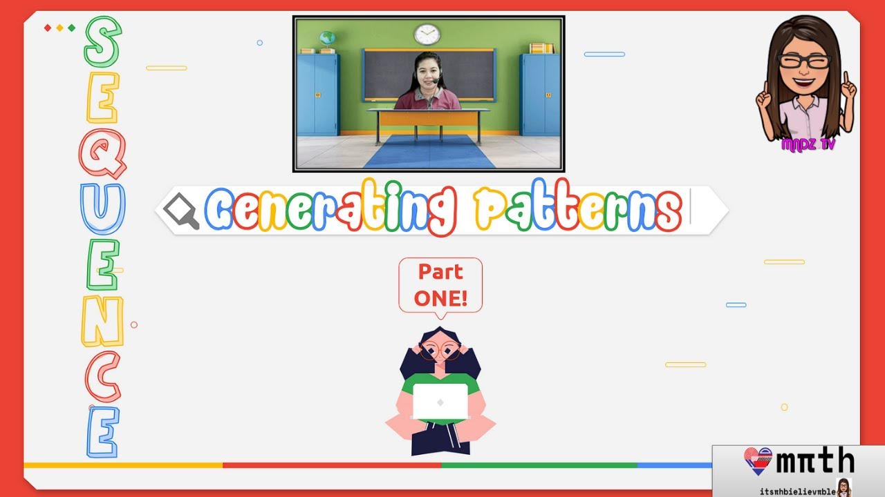 MATHEMATICS 10 - Sequence: Generating Pattern (ENGLISH) - YouTube