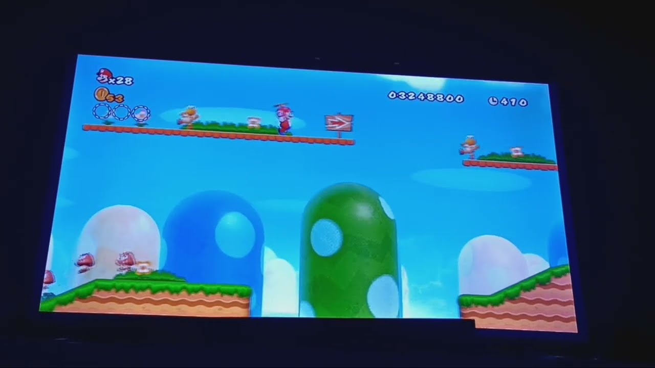 New Super Mario Bros. Wii. - W1 -1. - YouTube