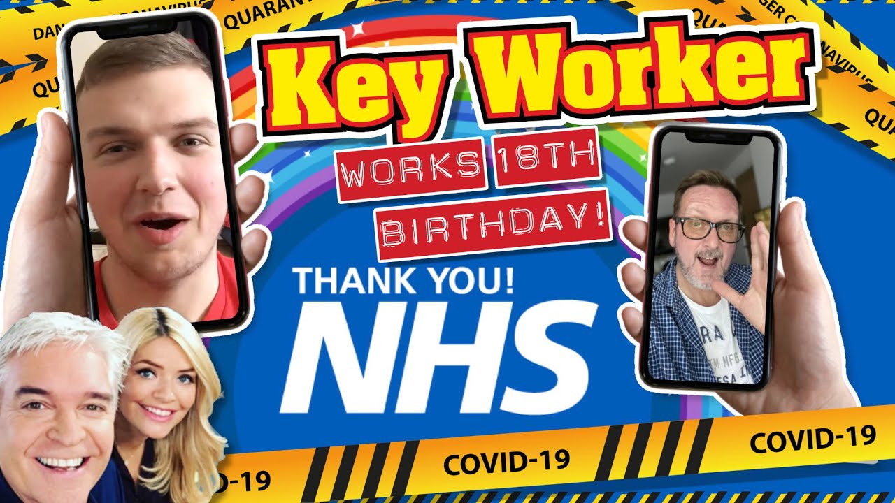 NHS Key Worker Spends 18th Birthday at Hospital Working - YouTube