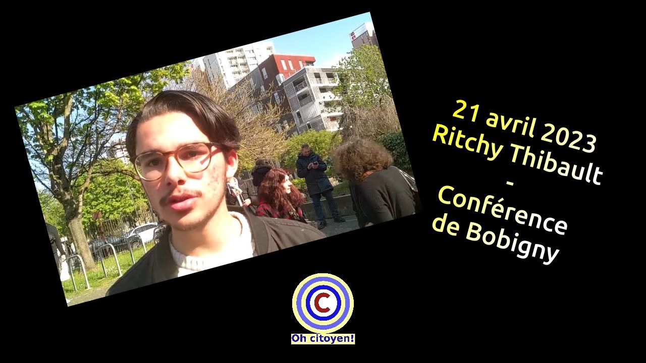Ritchy Thibault-Conférence du 21 avril 2023 - YouTube