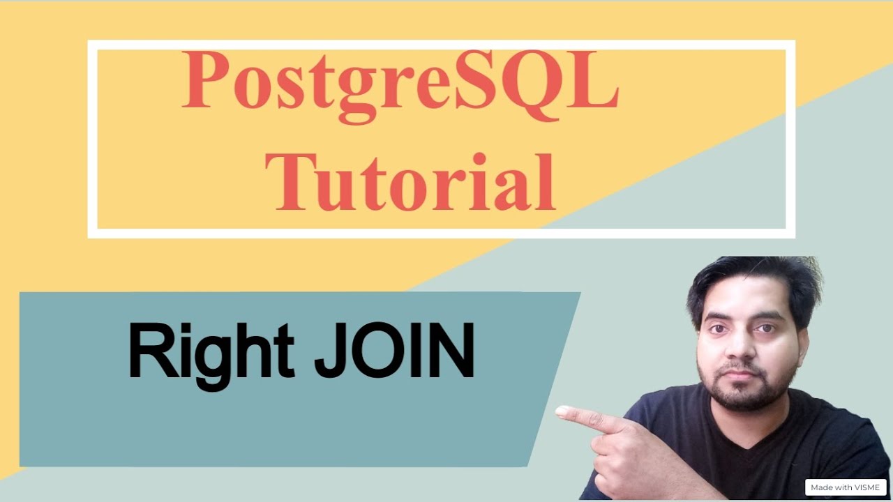 PostgreSQL Tutorial In Hindi | Right JOIN - YouTube