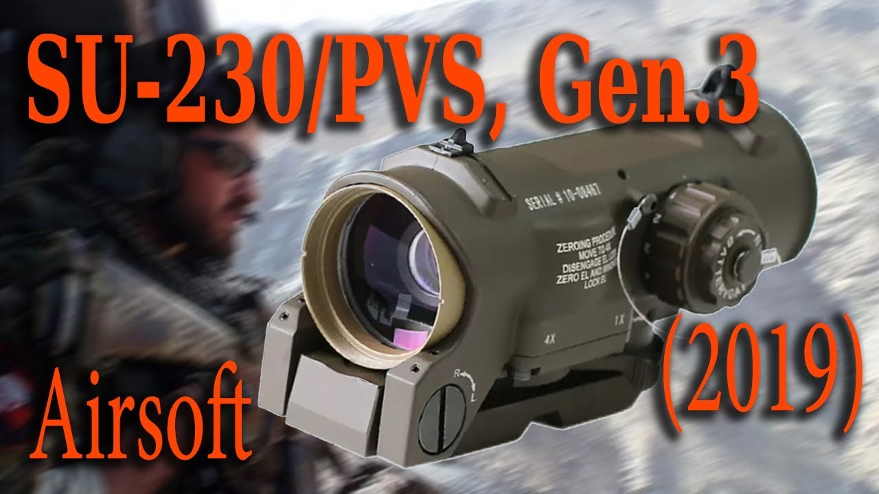 ELCAN SpecterDR 1х 4х SU230, Gen 3 - YouTube