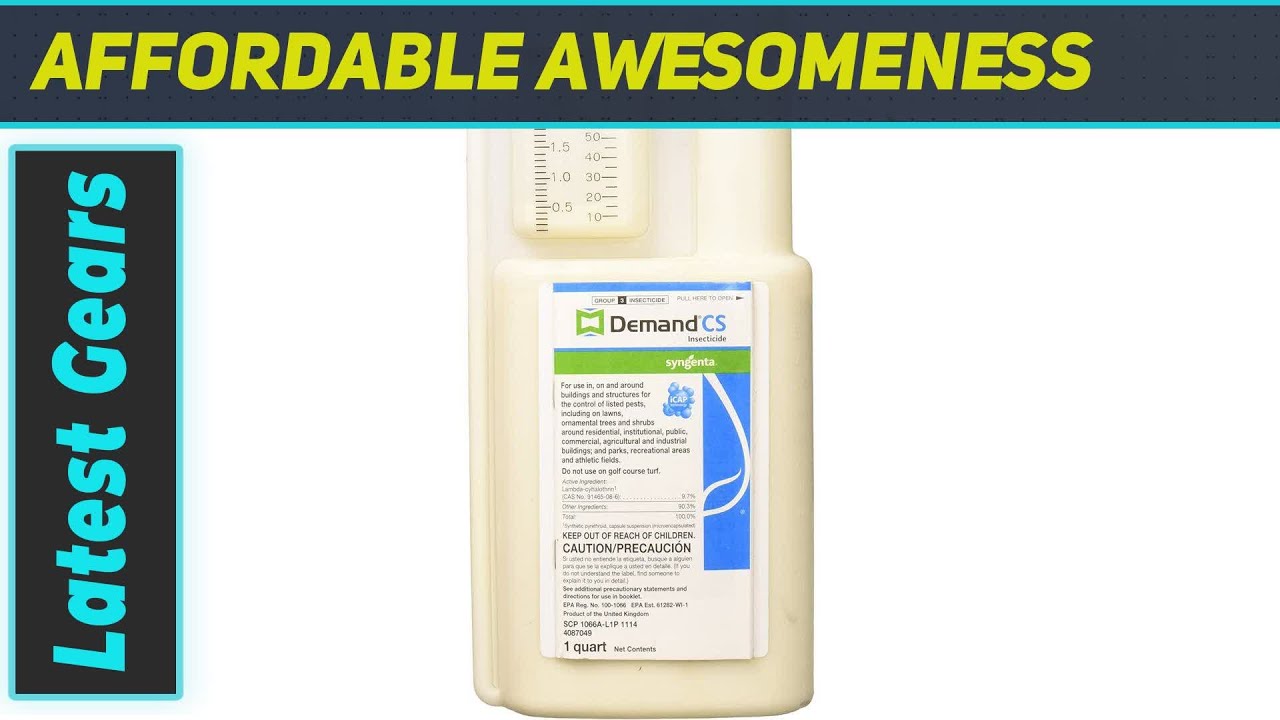 Syngenta Demand CS: Most Powerful Insecticide? - YouTube
