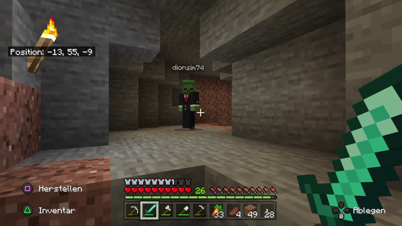 Minecraft - Auge um Auge, Zahn um Zahn - YouTube