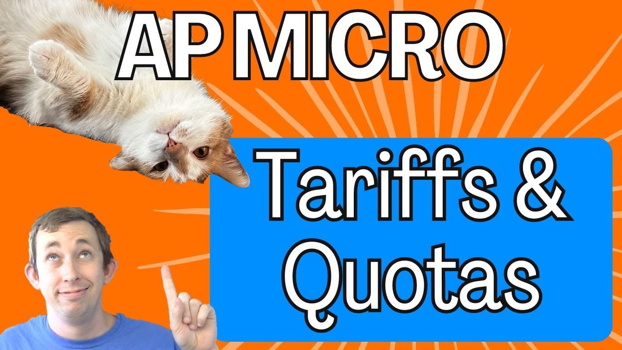 5 Minutes About Tariffs and Quotas for a 5 on the AP Micro Exam - YouTube