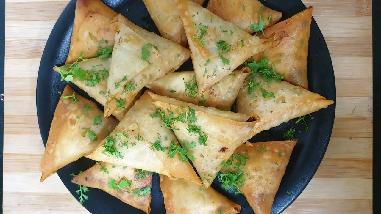 |How to make cheese chicken samose | No fuss no mess |instant samose ...