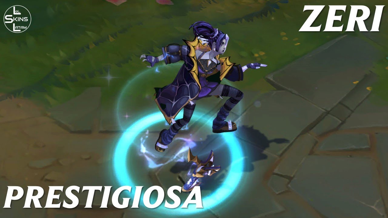 Zeri Noche de Terror Prestigiosa - Previsualización | League of Legends ...