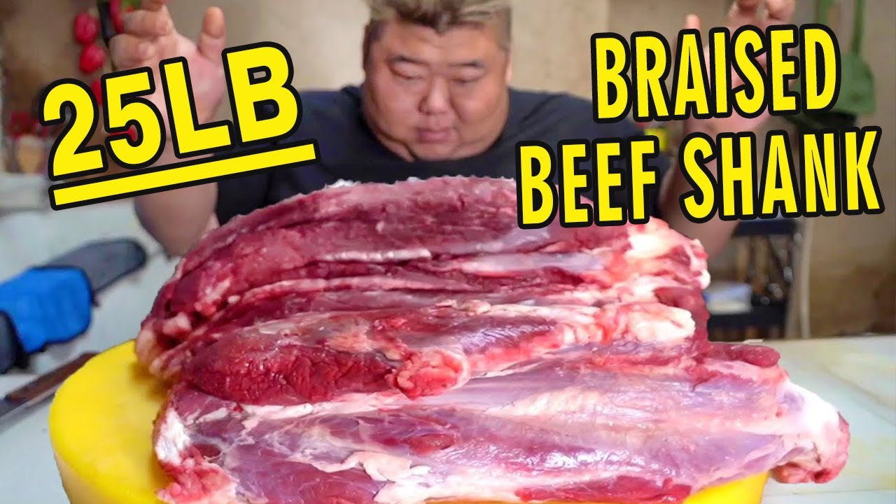 20 kilograms of beef shank is stewed directly, and Monkey's meat is ...