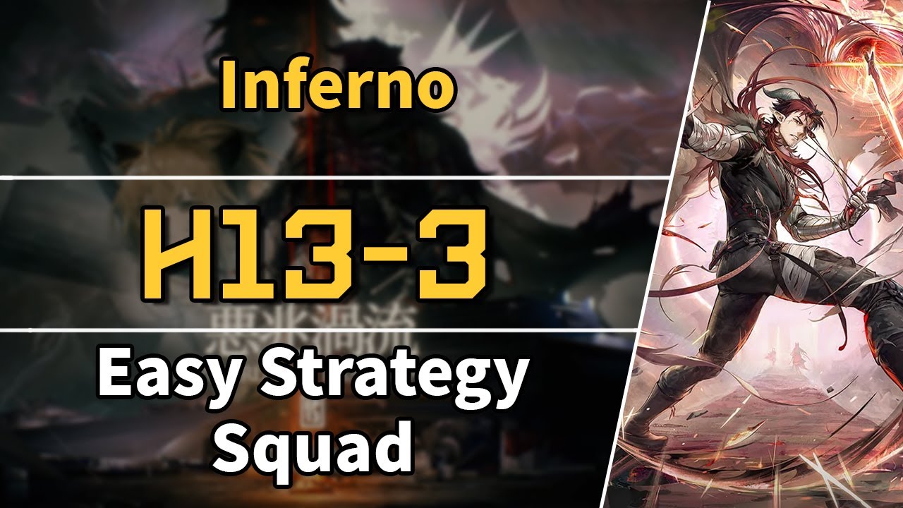 The Whirlpool that is Passion | H13-3 | Easy Strategy Squad 【Arknights】 - YouTube