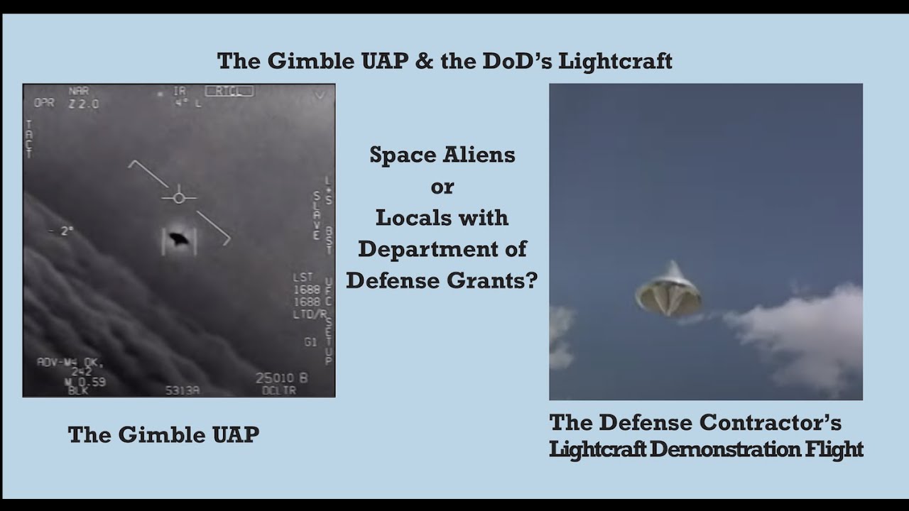 Gimbal UAPs & Military Lightcraft Programs - YouTube
