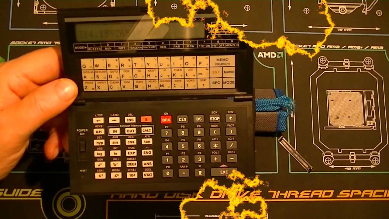 TBT - Tandy PC-6 Review / Teardown - YouTube