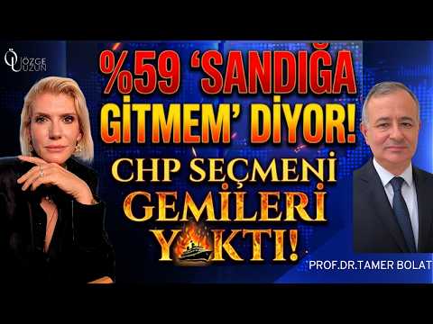 CHP Seçmeninin %59'u 'Sandığa Gitmem' Diyor! Mutlak Butlan Sonrası Siyasette Deprem!